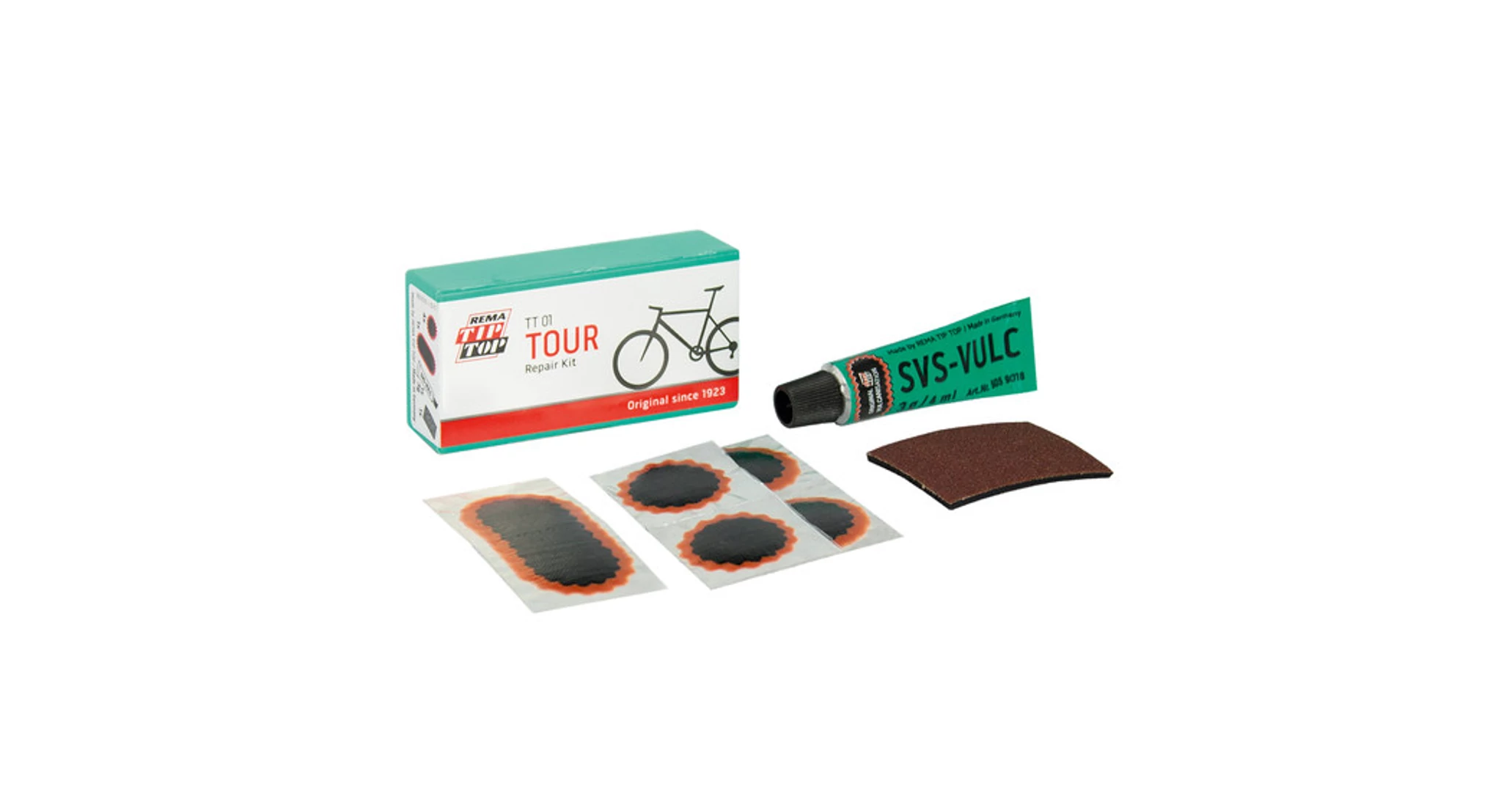 REMA Tip Top TT 01 Tour gumiragasztó / defektjavító készlet, dobozos ...