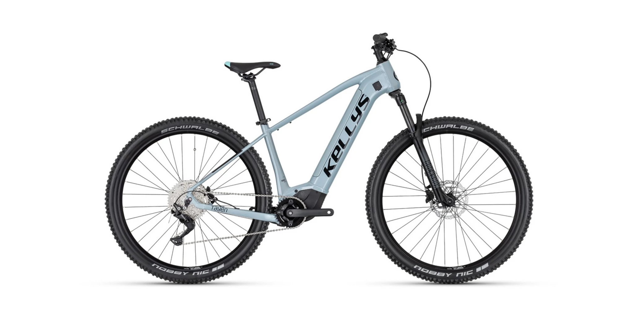 KELLYS Tayen R50 LTD 725Wh 27.5 MTB hardtail női elektromos kerékpár, Sky Blue, S (155-168cm ...