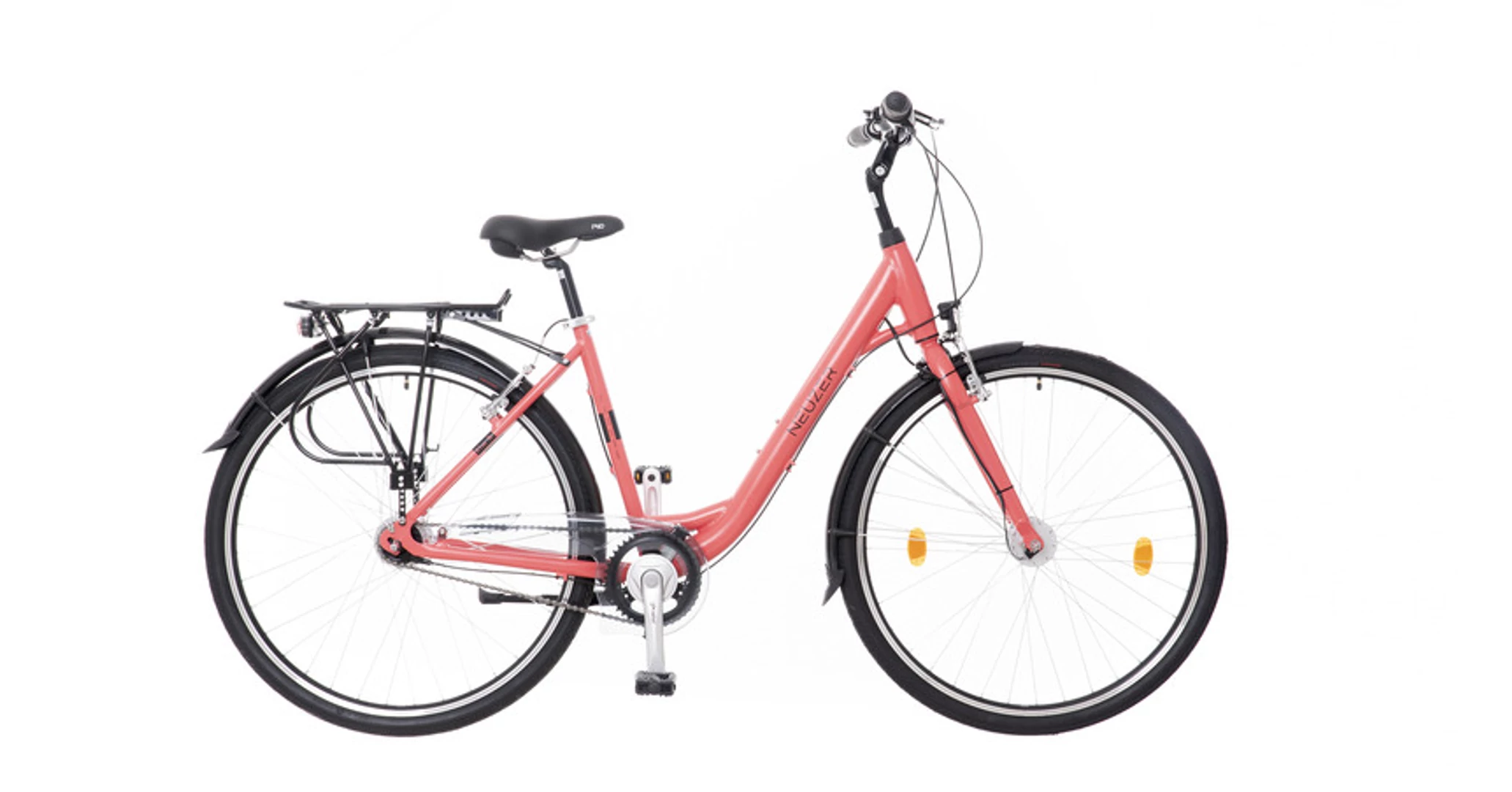 NEUZER Padova N7 28 női városi kerékpár, 7 seb. agyváltós, korall ...