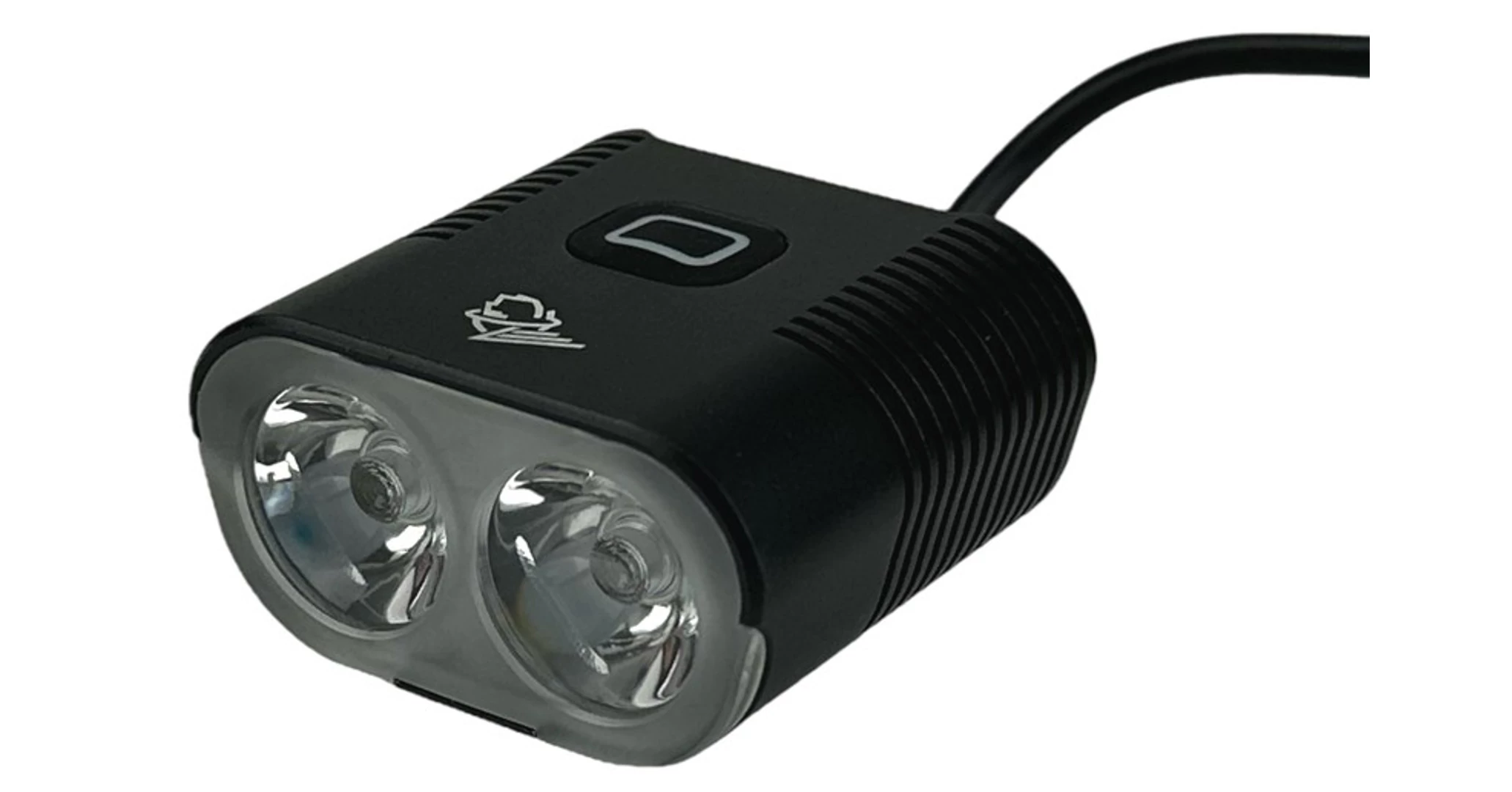 VELOTECH Pro 1500L első kerékpár lámpa, külső akkus, 1500 lumen, alu ...